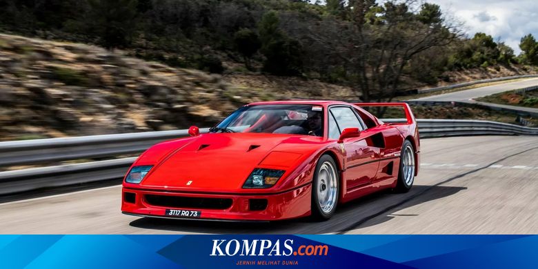Ferrari F40 Bekas Punya Alain Prost Dilelang