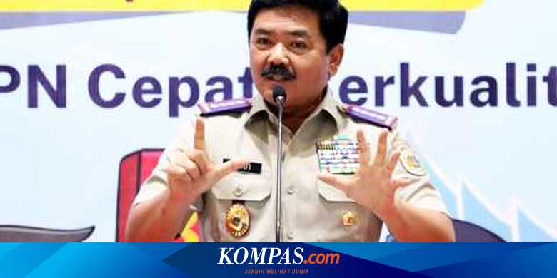Soal Mafia Tanah, Hadi Tjahjanto: Kita Sudah Tahu di Mana Tempatnya
