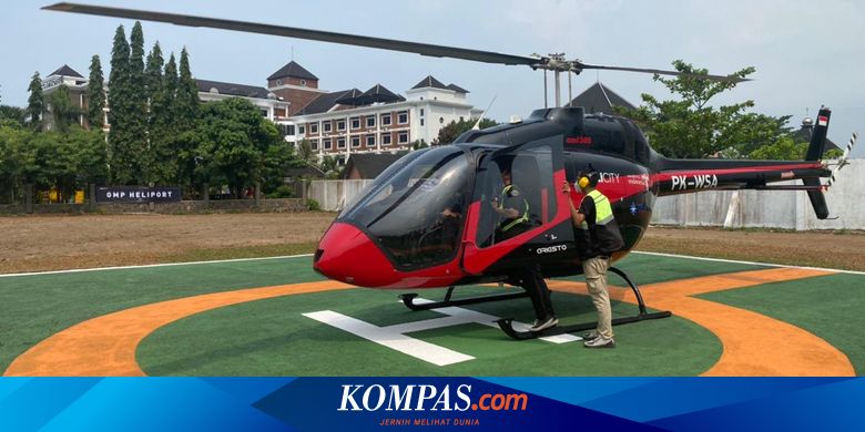 Pertama di Indonesia, Restoran Minang Hadir dengan Layanan Helikopter