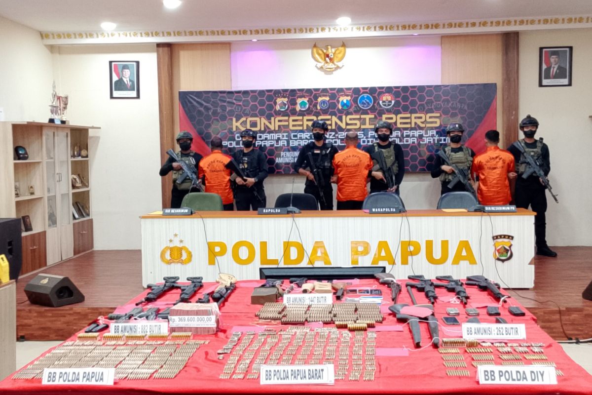 Polisi Amankan 79 Senjata Api dan 5.938 Amunisi di Papua Sejak 2020, Berikut Rinciannya