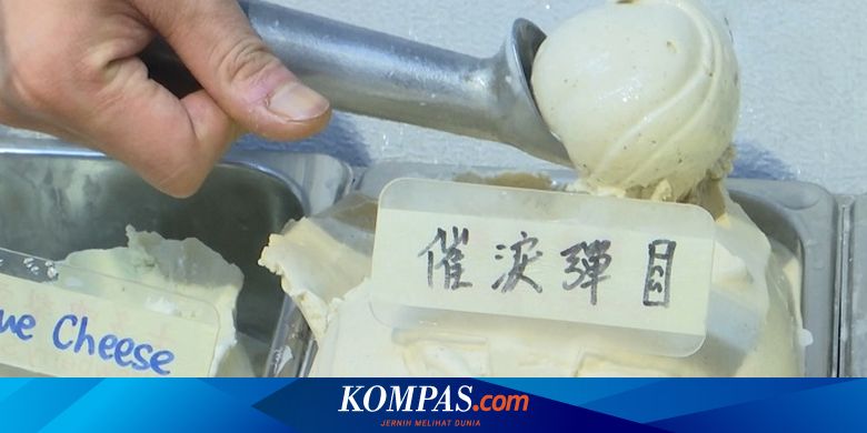 Es Krim Rasa 'Gas Air Mata' di Hong Kong