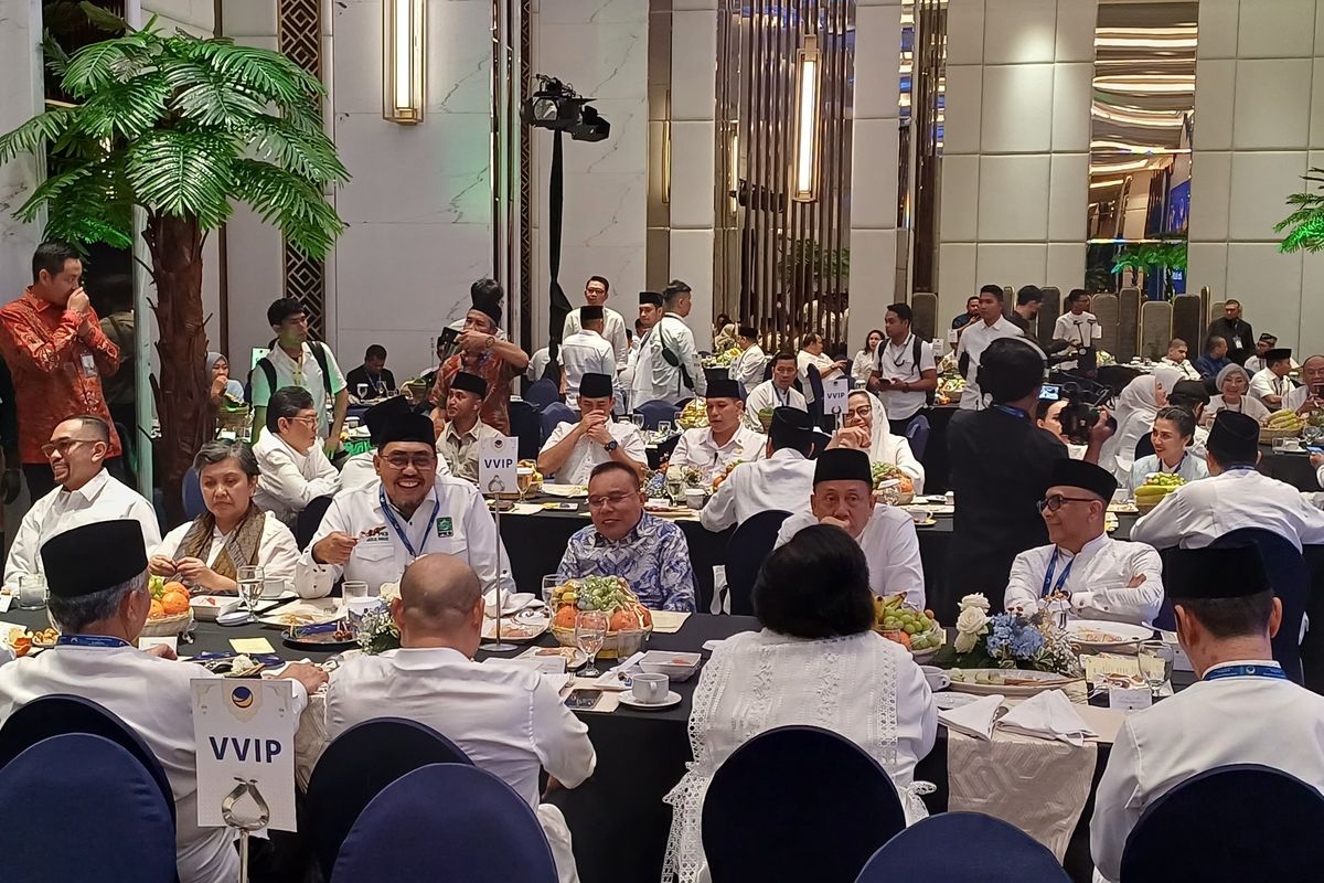 Dasco Hadiri Bukber Nasdem, Duduk Bareng Elit Parpol KIM Plus