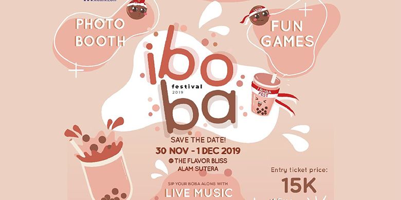 I-Boba Festival 2019 Hadirkan Pengalaman Minum Boba yang Unik dan Berbeda
