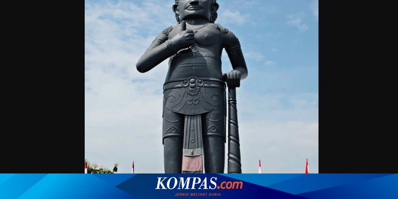 Patung Gajah Mada Tertinggi di Indonesia Ada di Mojokerto, Berhasil ...
