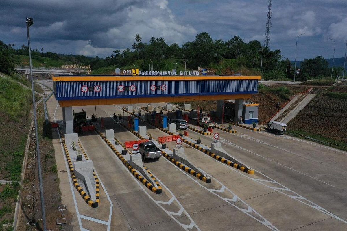 Seksi 2B Segera Beroperasi, Tol Manado-Bitung Punya Tambahan 1 Gerbang Baru