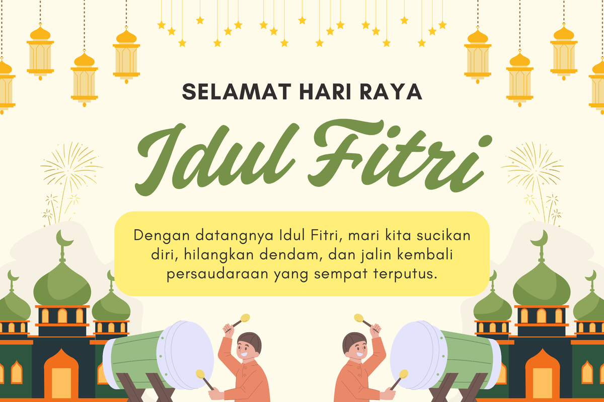 50 Ucapan Selamat Lebaran 1447H untuk Dibagikan ke Grup WA Keluarga dan ...