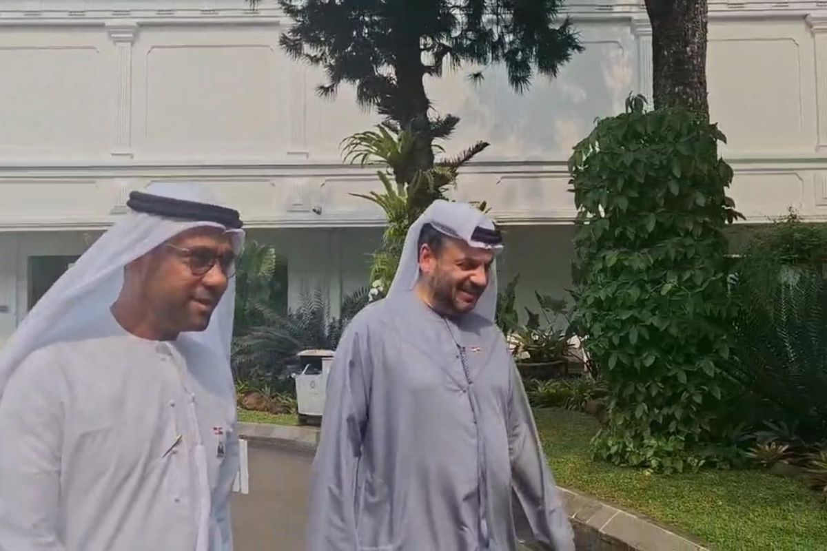 Dubes UEA Datangi Prabowo ke Istana, Ditemani Pengusaha Teknologi ...