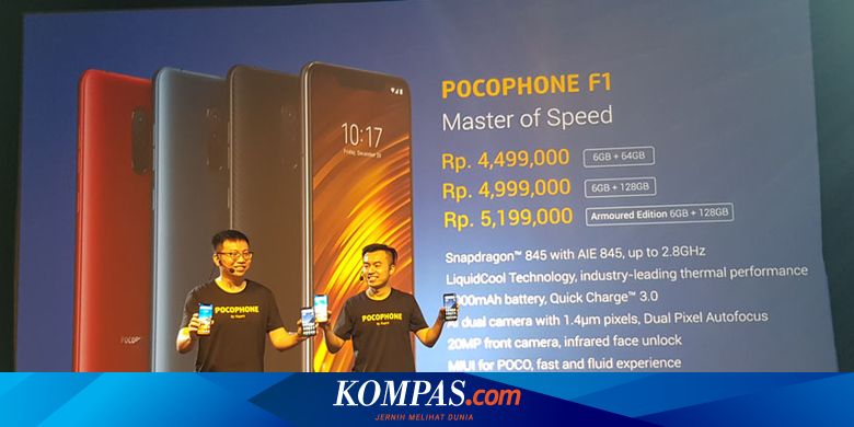 Xiaomi Resmikan Pocophone F Di Indonesia Harganya