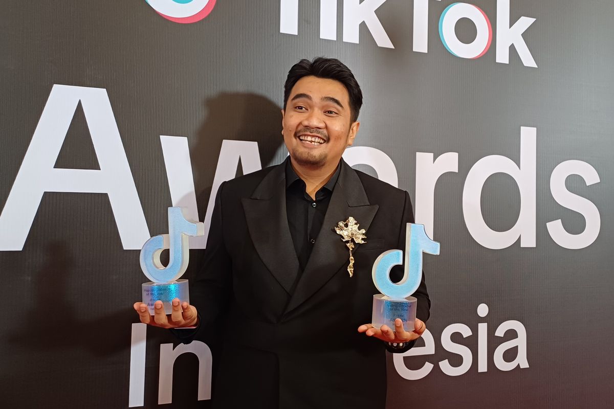 Abe Cekut Menang 2 Piala TikTok Awards 2024, Papi Benny: Persembahan untuk Onty Angkel