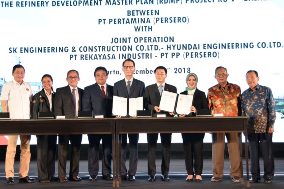 Rekayasa Industri Ikut Kerjakan Proyek Kilang Pertamina di Balikpapan