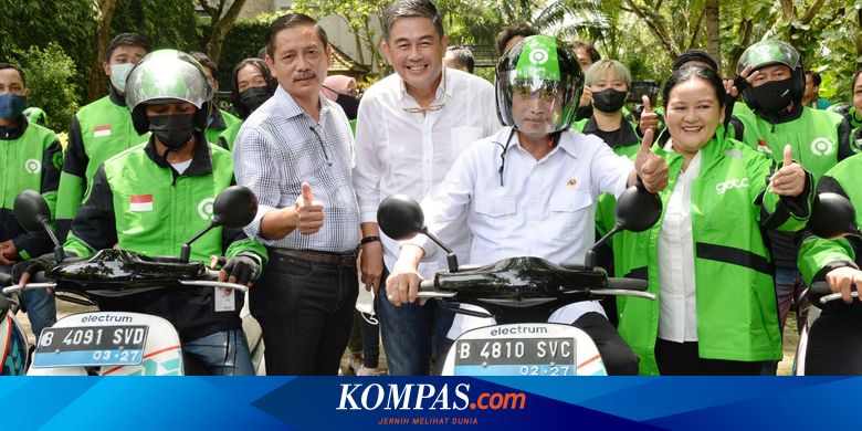 Ojek Motor Listrik Jadi Angkutan Pengumpan di Kawasan KTT G20