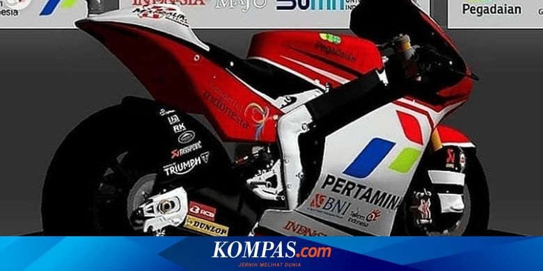 Begini Livery Tim Balap MotoGP Indonesia, Ada Logo Pertamina