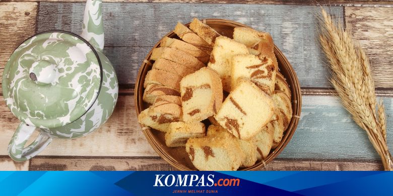 Resep Bolu Kering Panggang, Hasilnya Renyah dan Empuk