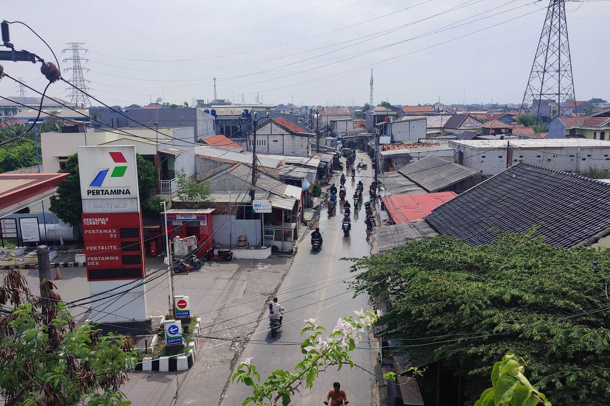 Perbaikan Jembatan Picu Kemacetan Parah di Harapan Indah