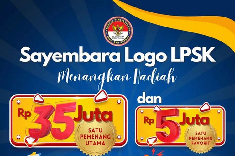 LPSK Gelar Sayembara Logo Baru Berhadiah Rp 40 Juta, Ini Ketentuannya