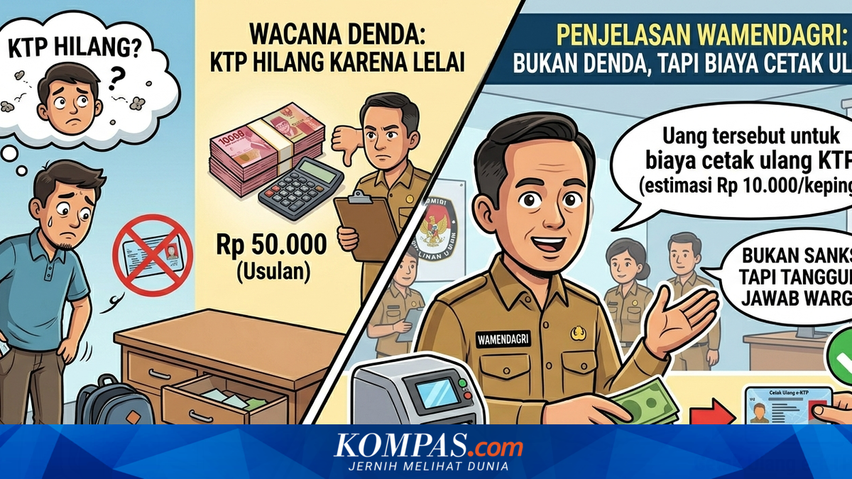 Wacana Biaya Cetak Ulang KTP Fisik, Antara Penghematan dan Digitalisasi ...