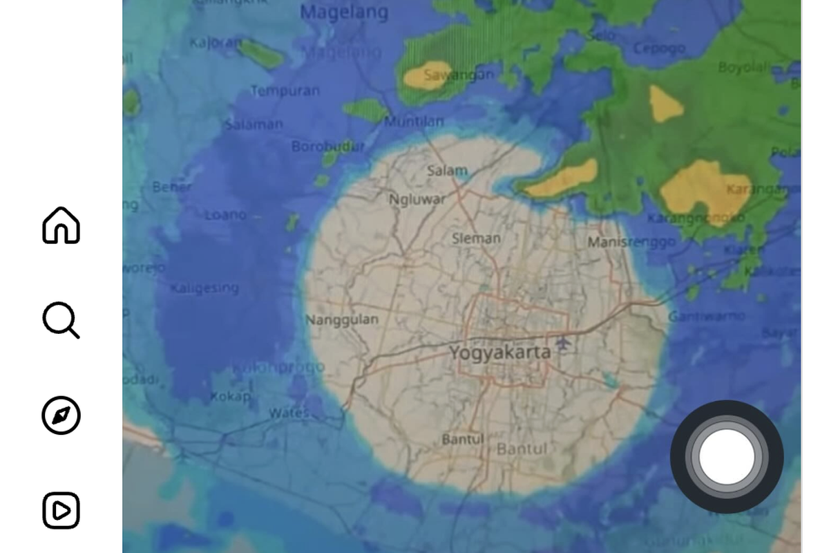 Ramai soal Citra Radar Cuaca di Jogja Mirip Payung “Berlubang”, Ini ...
