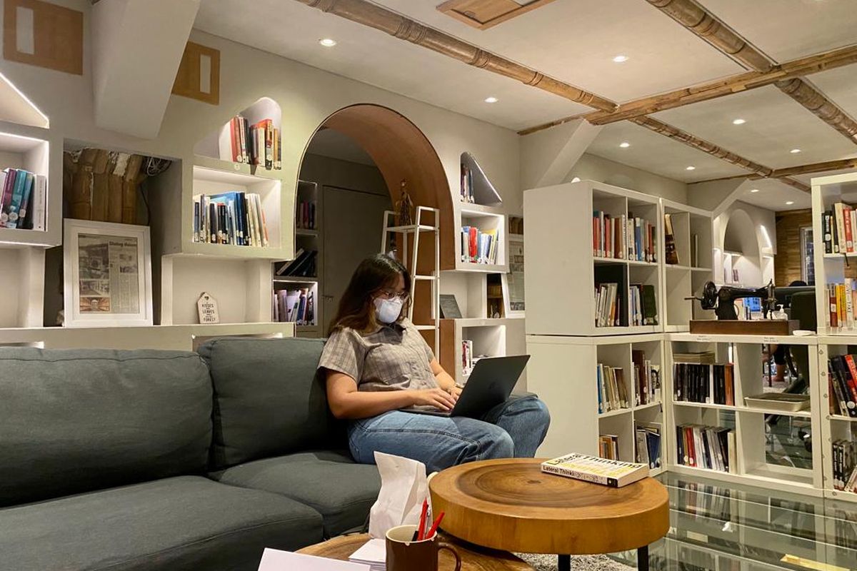 Perpustakaan Unik di Tangerang OMAH Library, Banyak Dikunjungi Tamu Asing