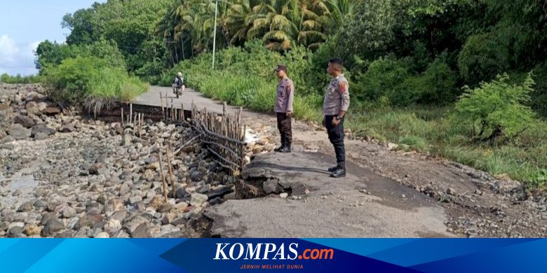 Diterjang Abrasi, Jalur Sikka-Flores Timur Nyaris Putus