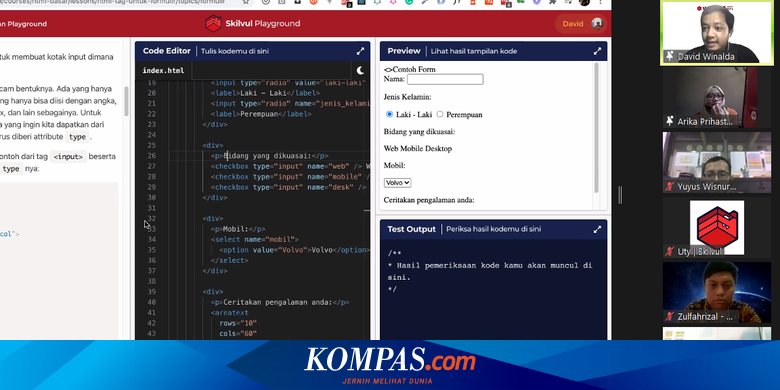 Demi Keterampilan Siswa Vokasi Samsung Latih Guru Kuasai Coding