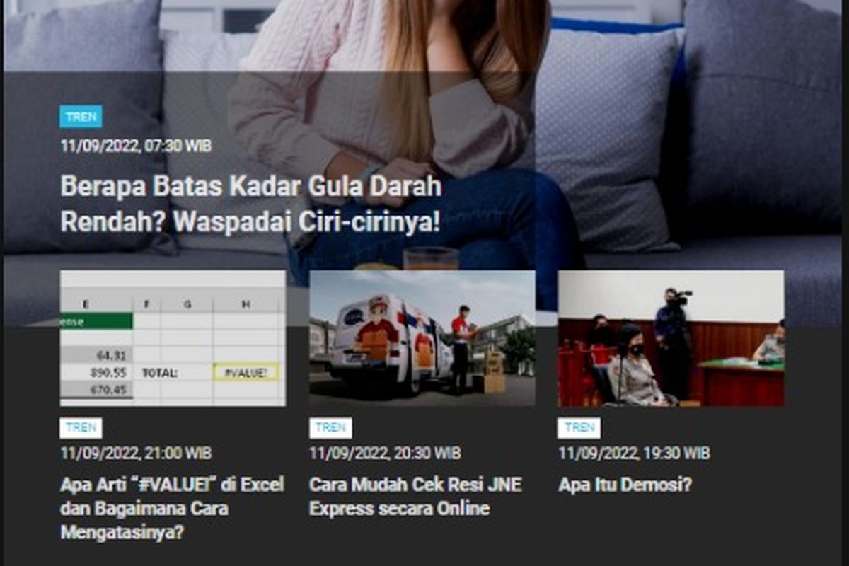 [POPULER TREN] Batas Kadar Gula Rendah | Kasus Munir Diklaim Diungkap ...