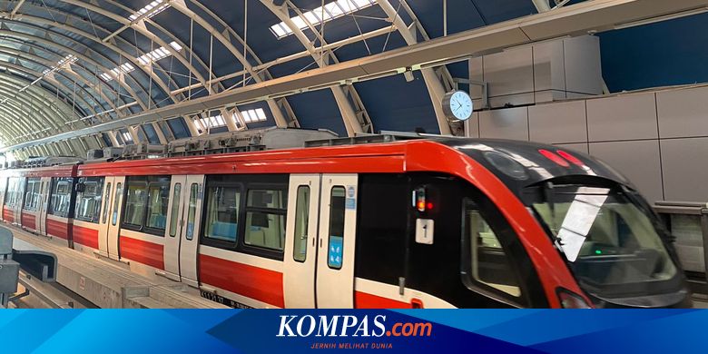 Jadwal LRT Jabodebek Terbaru Berlaku Mei 2024