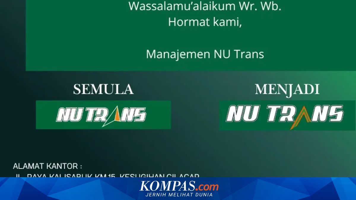 Baru Debut, PO NU Trans Langsung Ganti Logo karena Mirip Agra Mas
