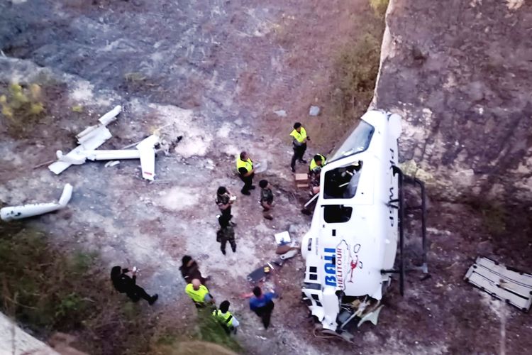 Helikopter Jatuh di Bali Diduga Milik Raffi Ahmad, Ini Faktanya