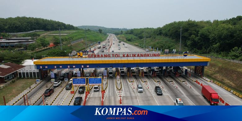 Segini Tarif Tol Trans-Jawa Setelah Diskon 20 Persen Selama Mudik Lebaran 2025