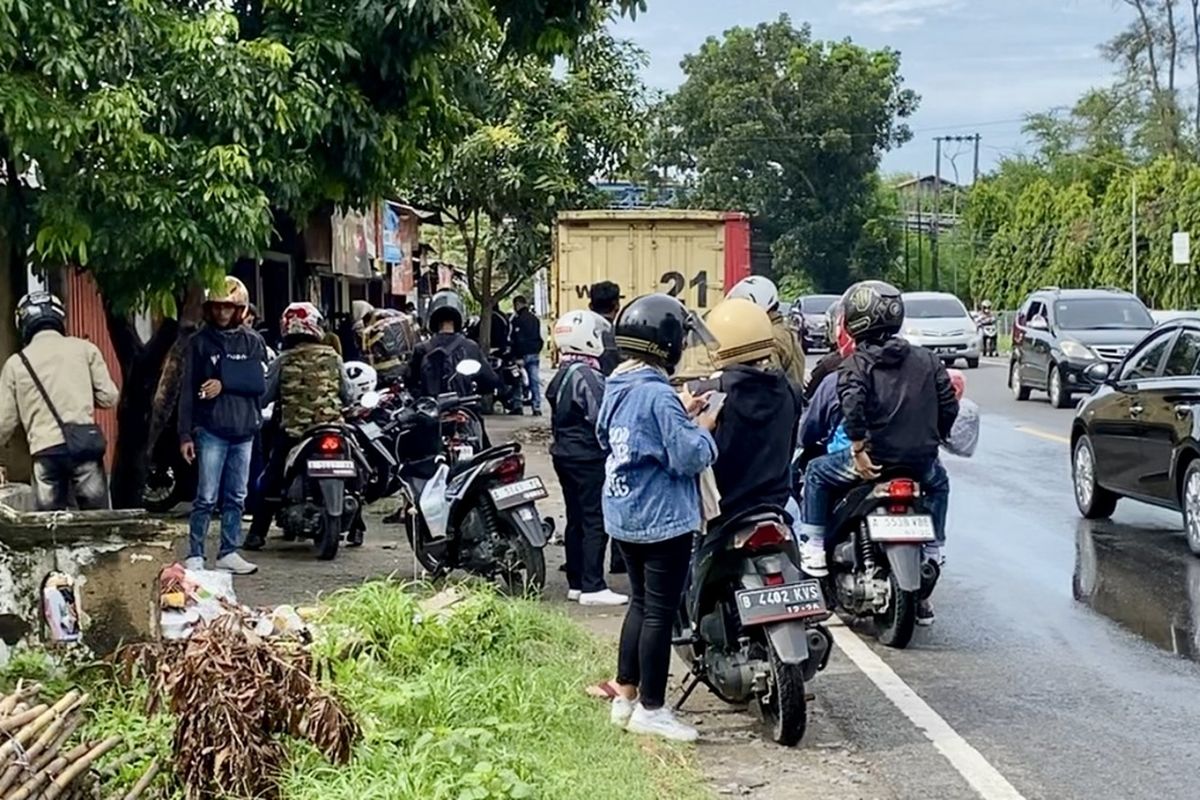Arus Balik di Jalinsum Lampung, Mulai Ramai Pemudik Motor