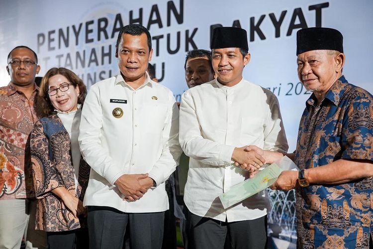 Sertifikasi Tanah di Pekanbaru Hasilkan Nilai Ekonomi Rp 1,58 Triliun