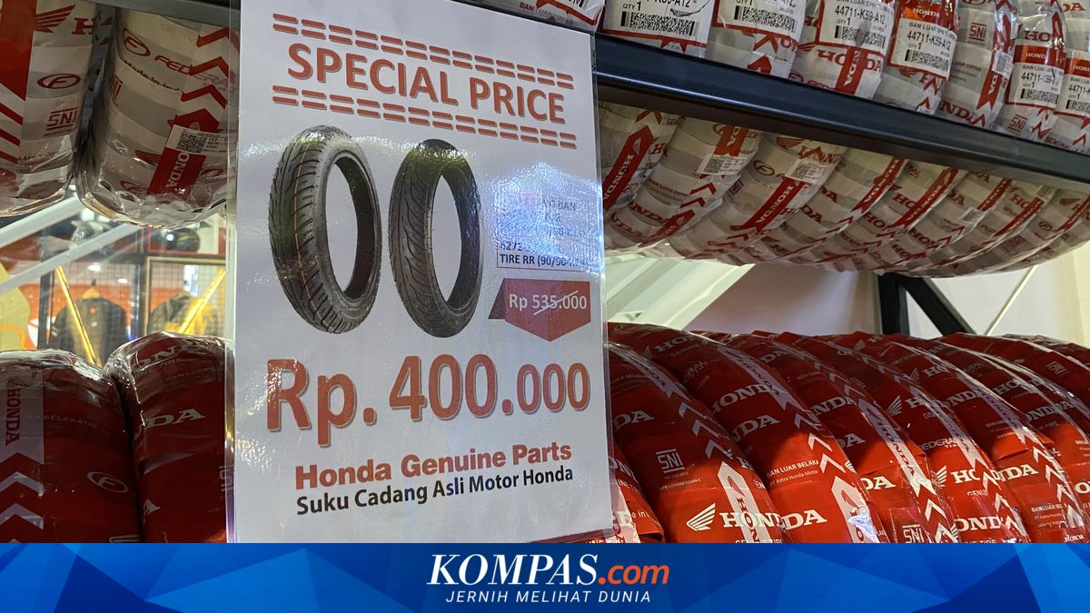 Honda Banting Harga Suku Cadang Motor Selama Jakarta Fair 2023
