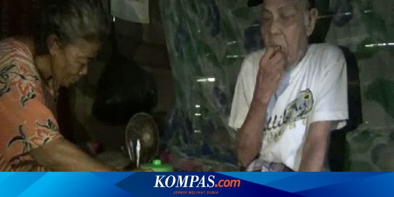 Syukur Kakek Ibrahim dan Istri meski Hanya Makan Buras dan Sambal Tomat ...