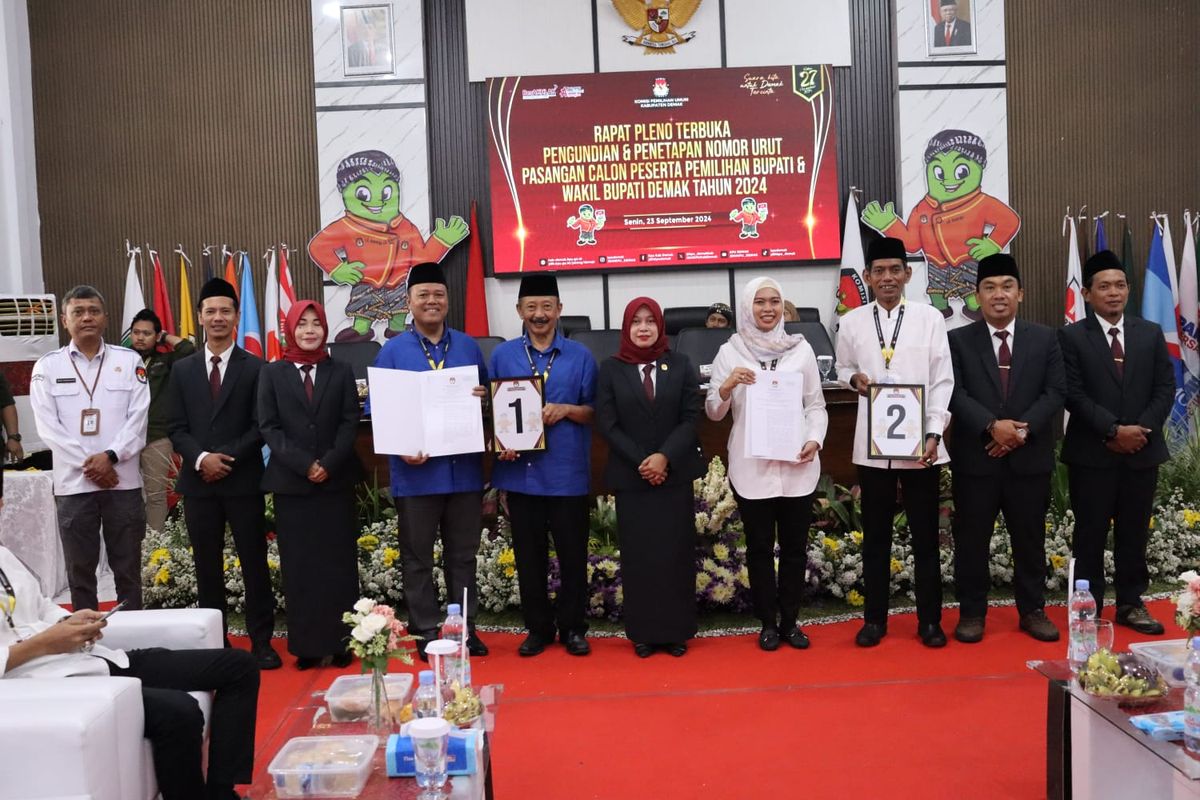 Debat Publik Paslon Pilkada Demak Akan Berlangsung Dua Kali, Tema dalam ...