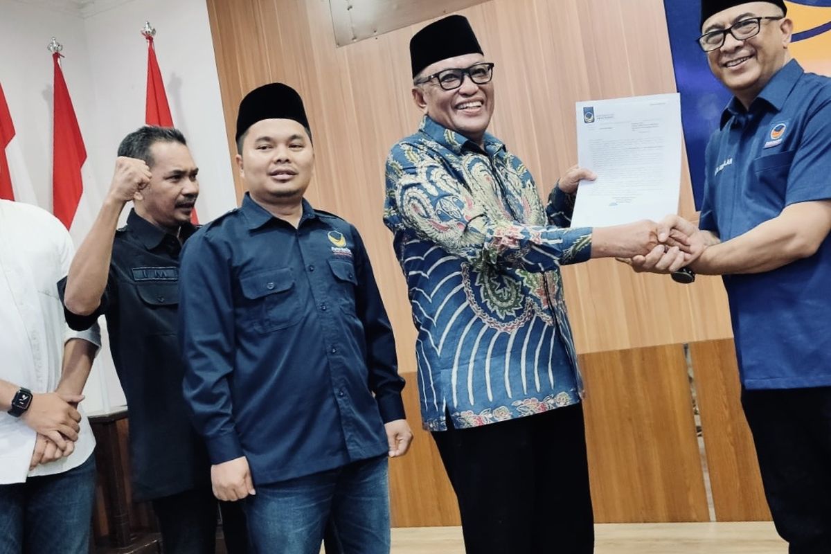 Nasdem Resmi Usung Rusman-Fachri di Pilkada Kubu Raya Kalbar