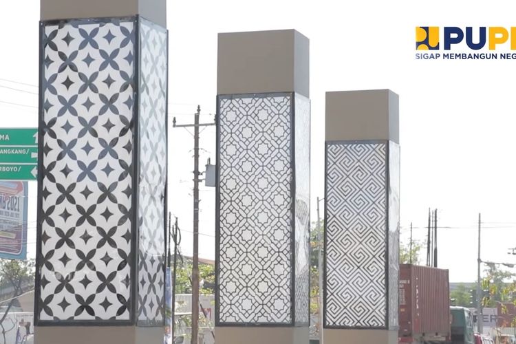 Sudah Tahu Ikon dan Ornamen Fly Over Ahmad Yani? Simak Filosofinya