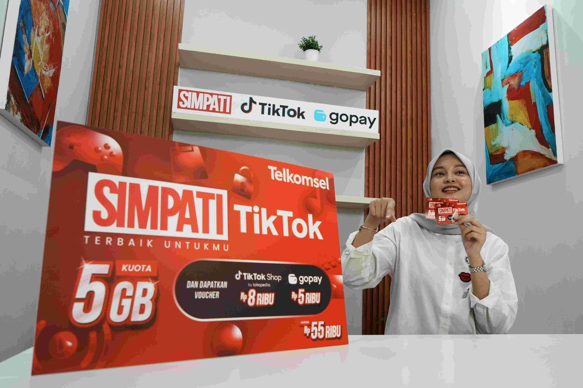 Daftar Harga Paket Simpati TikTok Telkomsel, mulai Rp 5.000