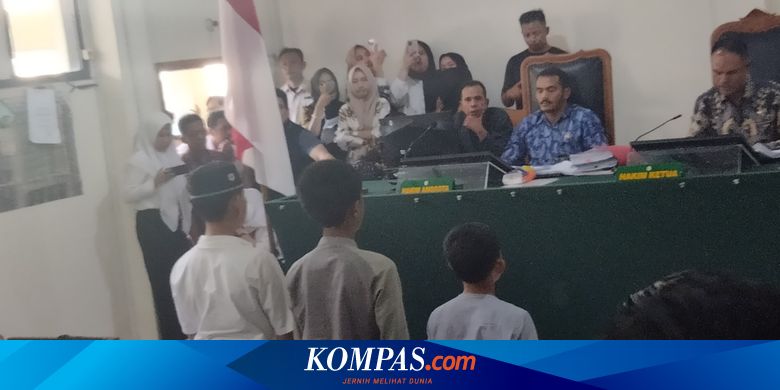 3 Pembunuh dan Pemerkosa Siswi SMP Penjual Balon Divonis 1 Tahun Pembinaan