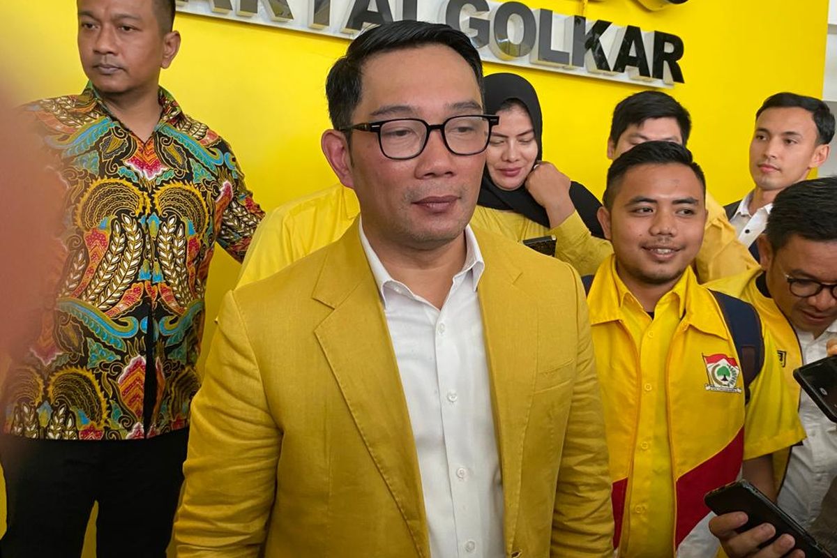 Survei Litbang "Kompas": Pendukung Terbesar Ridwan Kamil Bukan dari Pemilih Golkar, tapi PDI-P ...