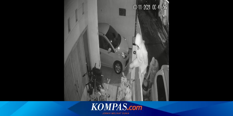 Pencuri Gasak 8 Sepeda di Sebuah Perumahan dalam Semalam, Aksi Pelaku Terekam CCTV