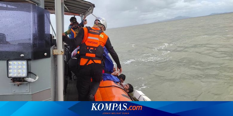 Perahu Karam, 2 Nelayan Rajungan Mengapung di Laut Ketapang, 1 Orang Hilang