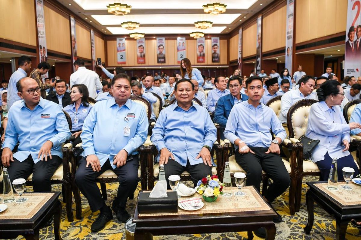 Arahan Prabowo-Gibran ke TKN dan TKD, Tak Boleh Jelek-jelekan Paslon Lain