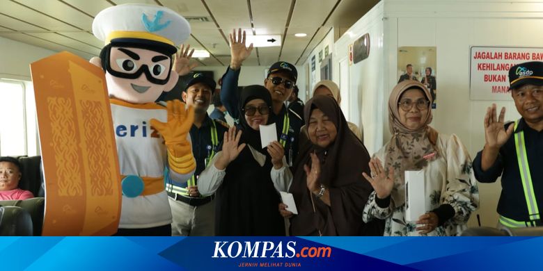 Peringati Hari Pelanggan Nasional, ASDP Bagikan Merchandise untuk ...