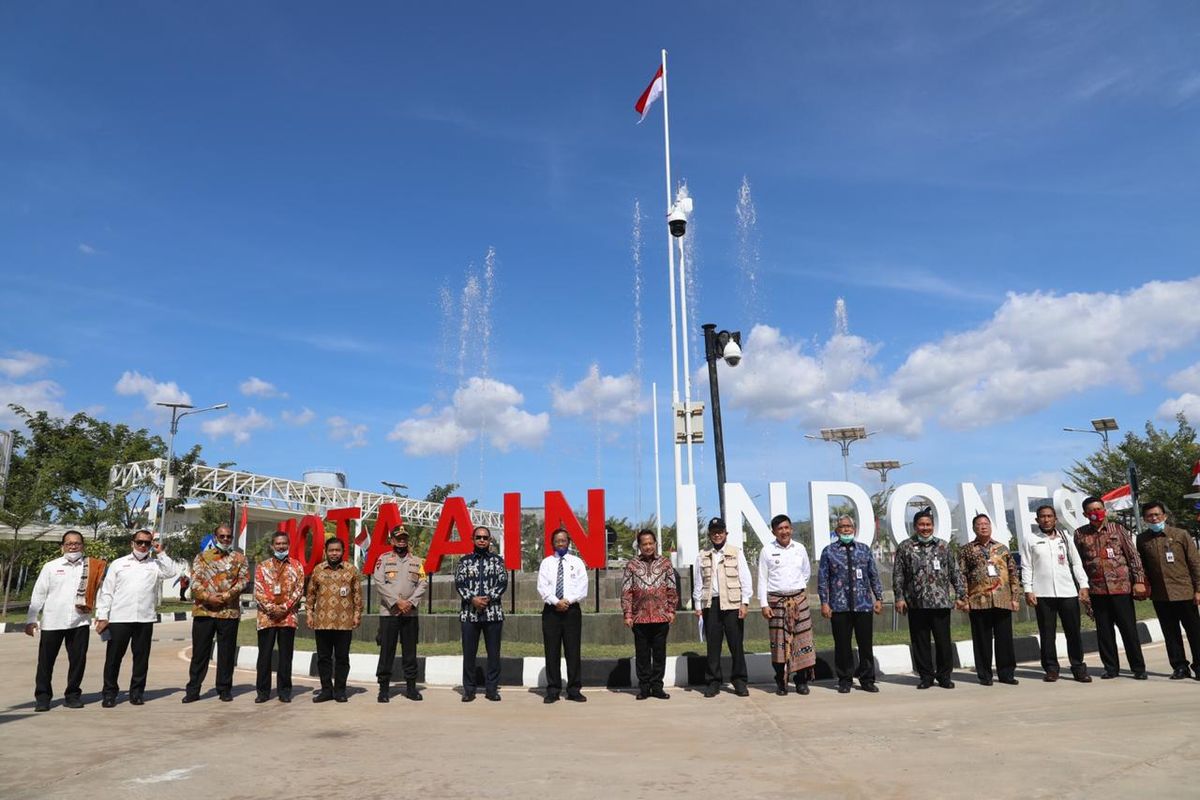 PLBN Motaain Disiapkan Jadi Pusat Pertumbuhan Ekonomi di Perbatasan