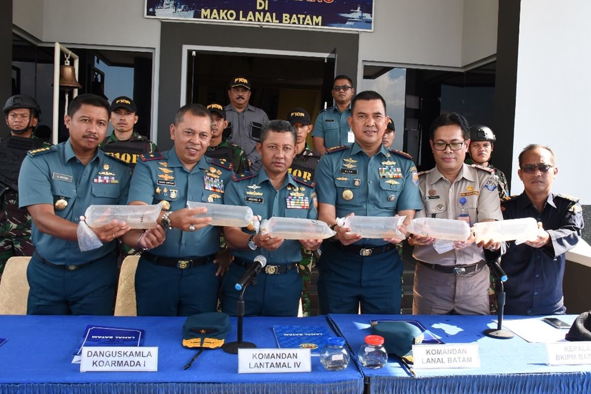 TNI Amankan Bayi Lobster Senilai Rp 11 Miliar, Pelaku Melarikan Diri