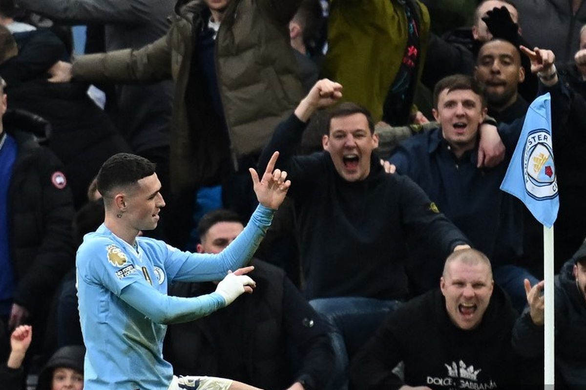 Man City Vs Man United: Phil Foden, "Sniper" yang Dingin seperti Es