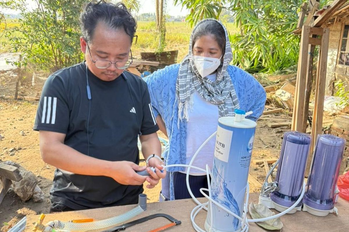 ITB Kirim Filter Air Minum ke Sumatera, Atasi Krisis Air Bersih akibat ...