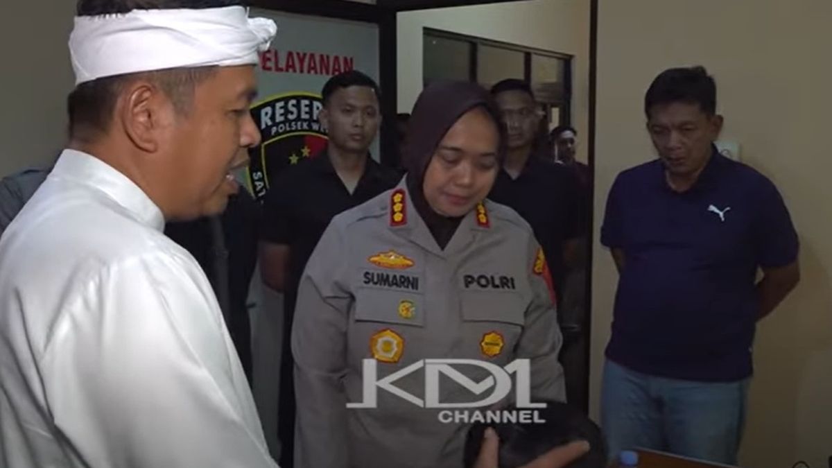 Bonceng Dedi Mulyadi Tanpa Helm, Motor Patwal Dishub Kena Tilang ETLE
