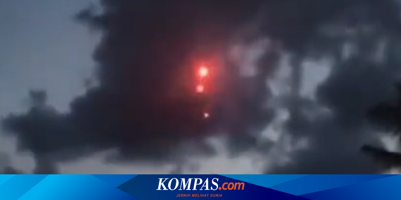 Viral, Video Benda Bercahaya Merah Jatuh di Langit Aceh, Ini Penjelasan ...