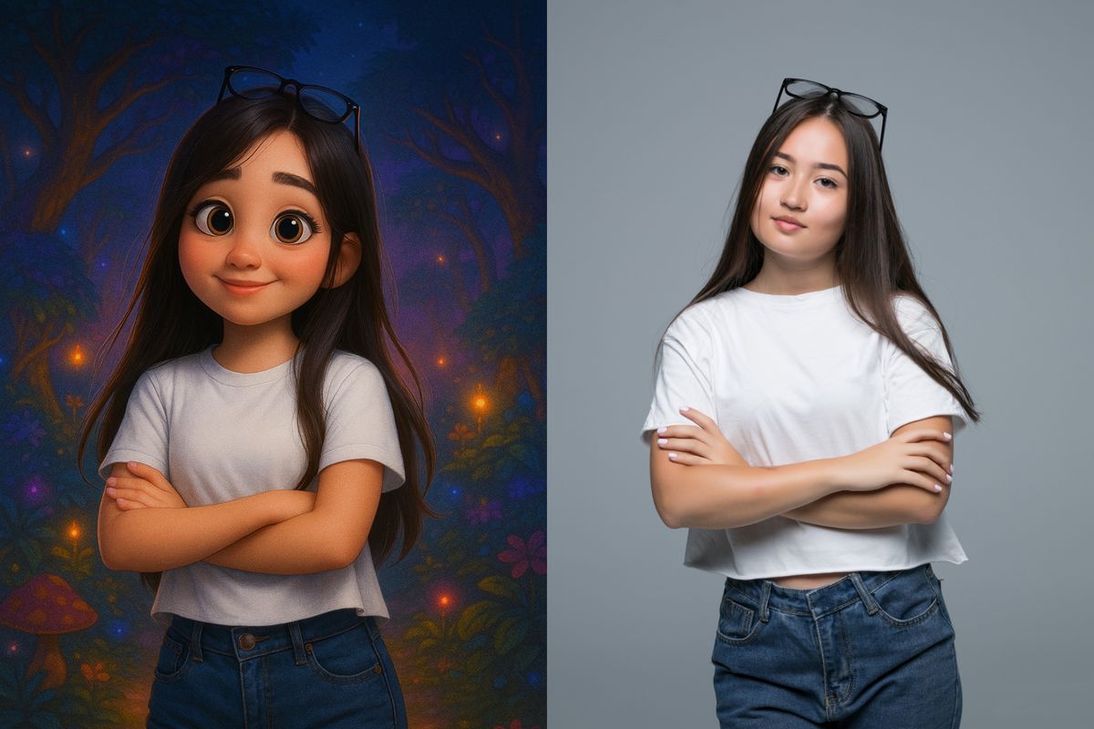 6 Prompt AI Edit Foto Gaya Animasi Pixar, Mudah Tinggal "Copas"